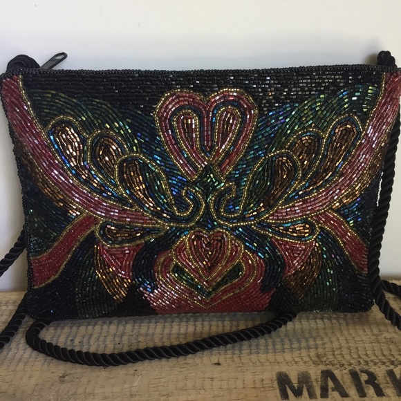Lyrella | Bags | Vintage Lyrella Beaded Handbag | Poshmark